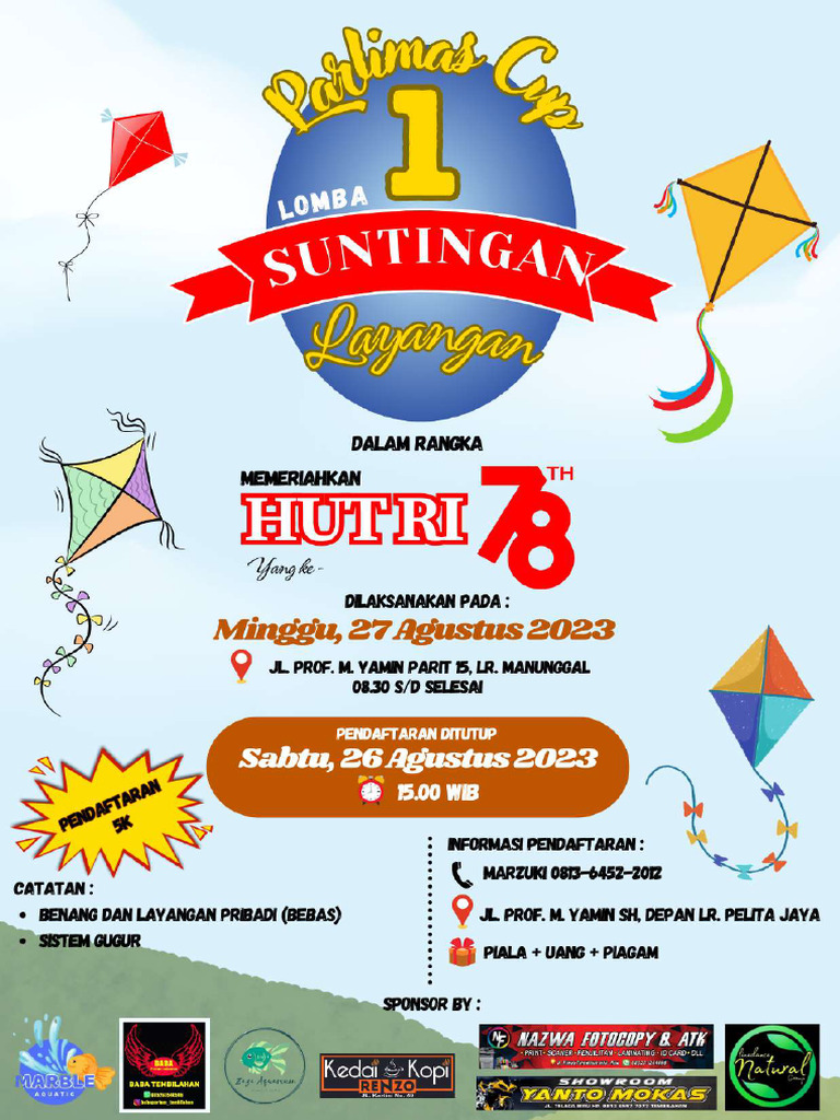 Brosur Lomba Layangan - 20230823 - 094137 - 0000 | PDF