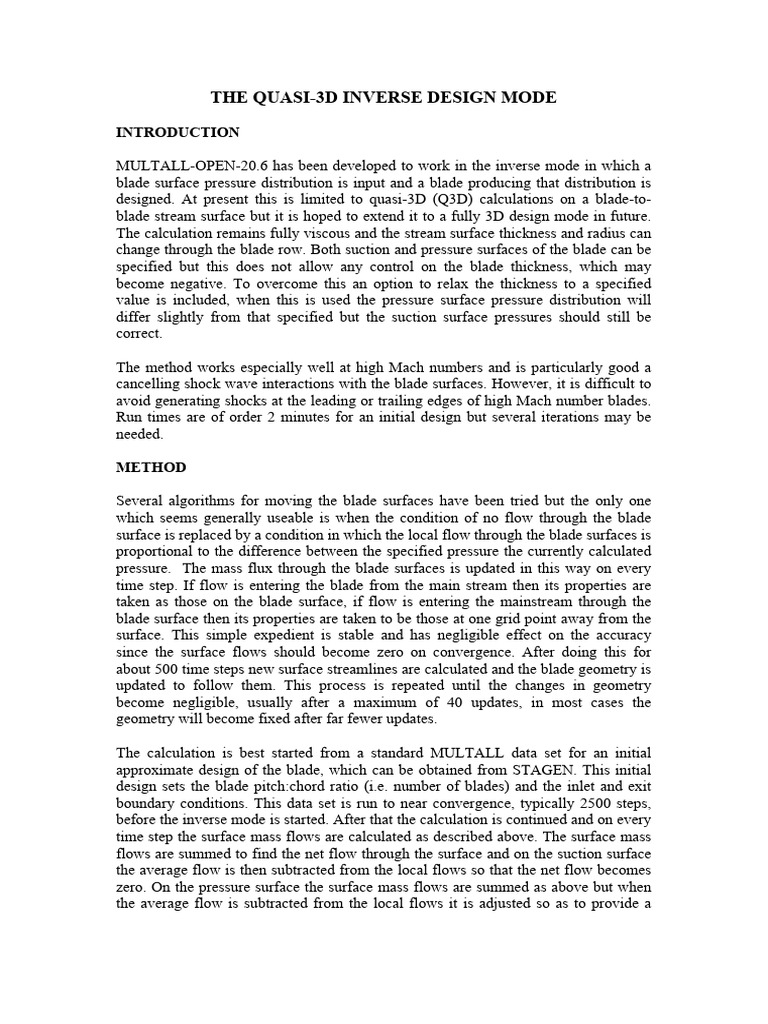 Inverse-Design Mode | PDF