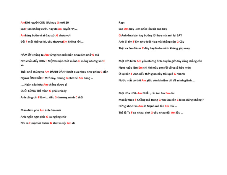Hop Am Cuoi Cung Thi | PDF