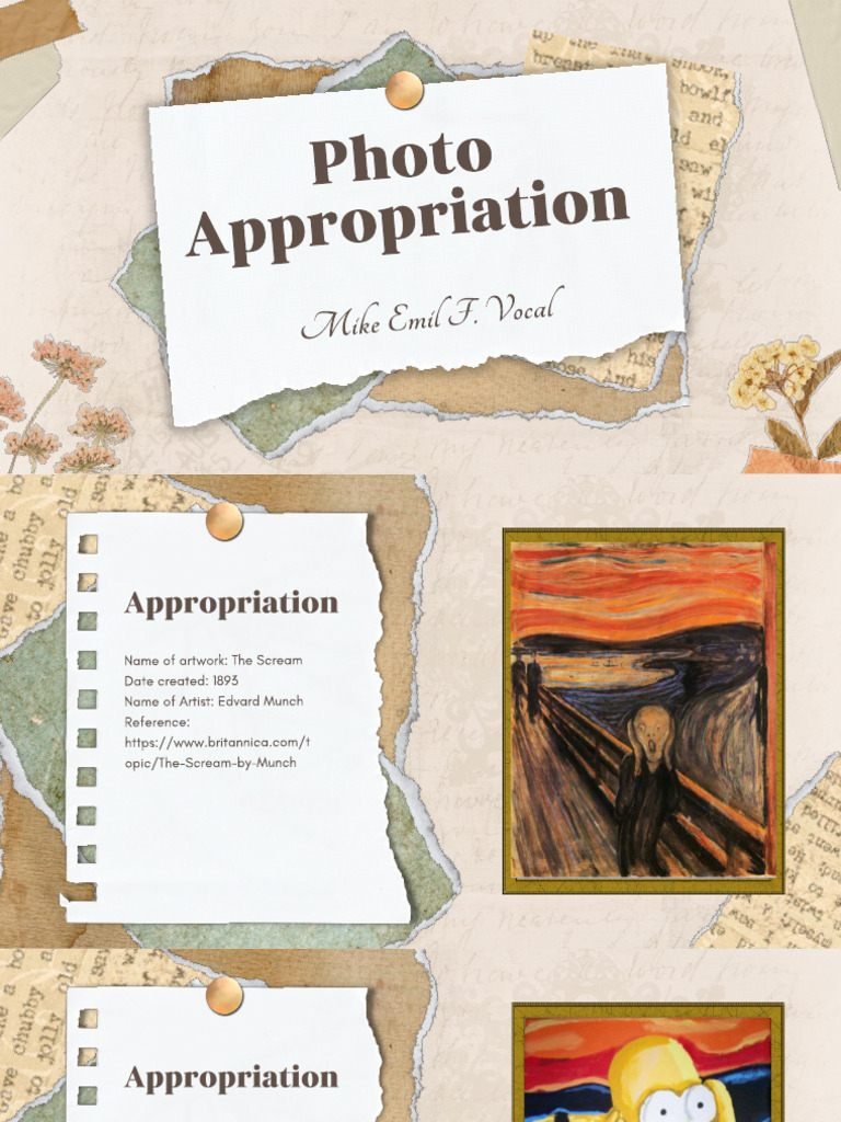 Photo Appropriation | PDF