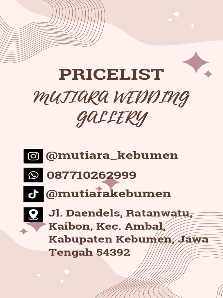 Pricelist Mutiara 2022-2023 | PDF