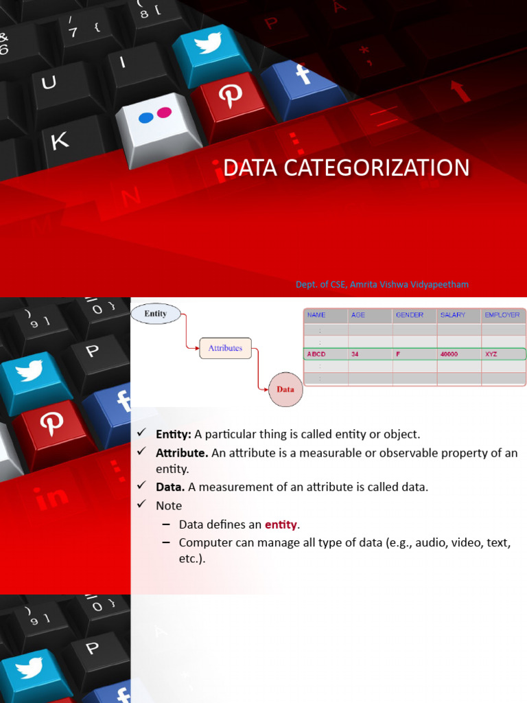 Data Categorization | PDF