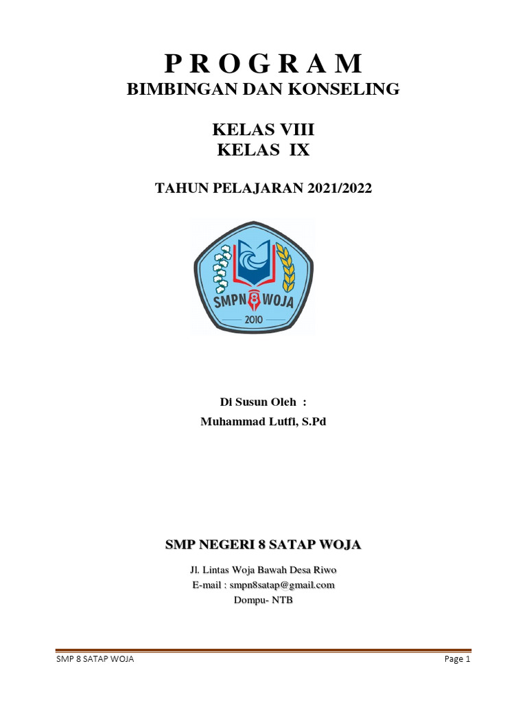 Silabus BK | PDF | Karier & Perkembangan