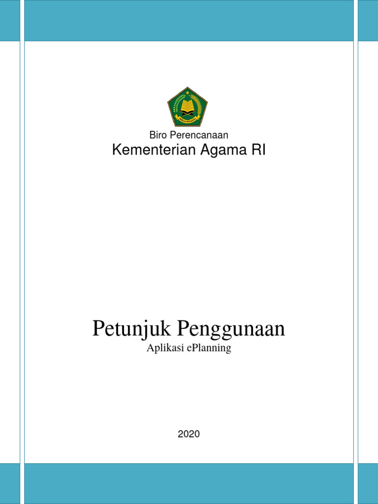 (Baru) Petunjuk EPlanning V2 | PDF