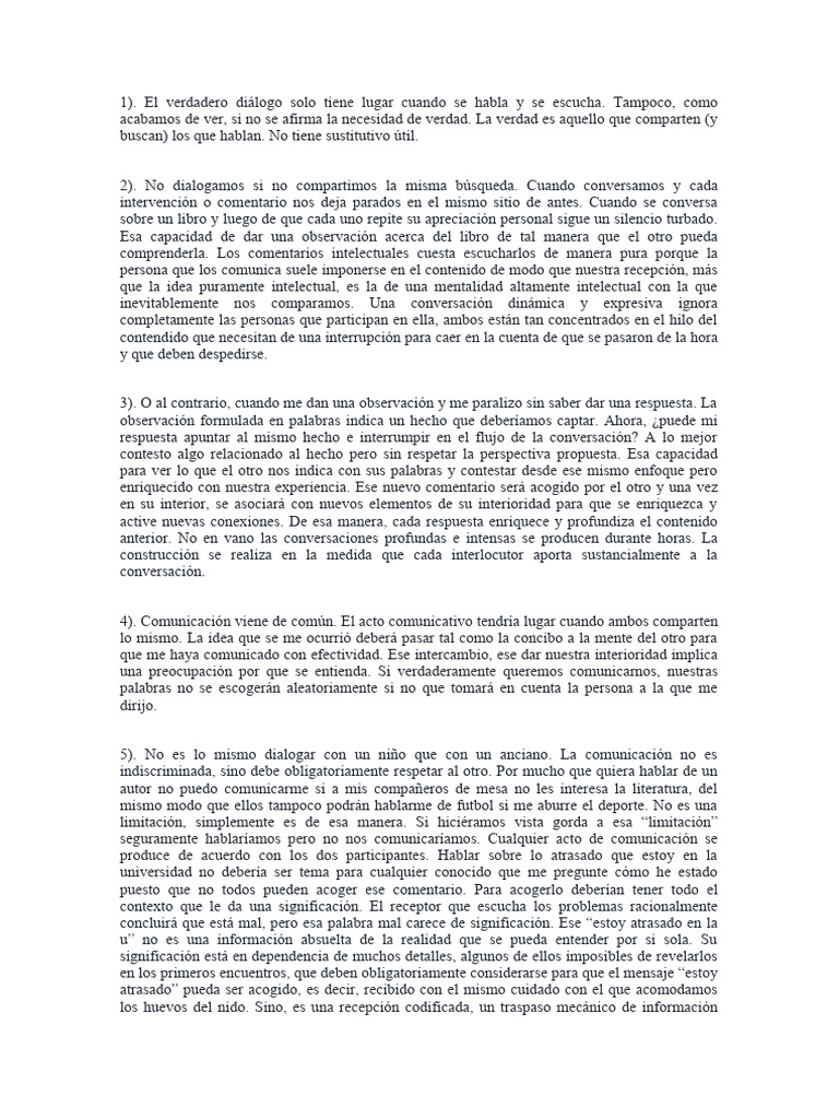Dialogo | PDF | Filosofía