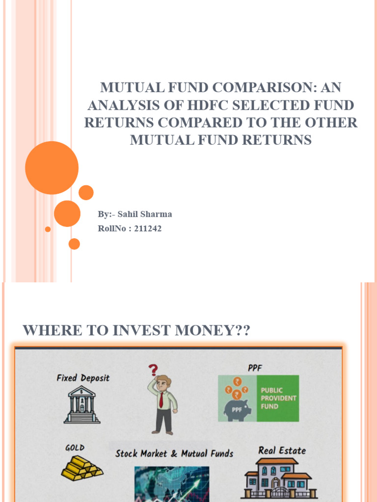 Mutual Fund Comparison | PDF | Business | Finance & Money Management