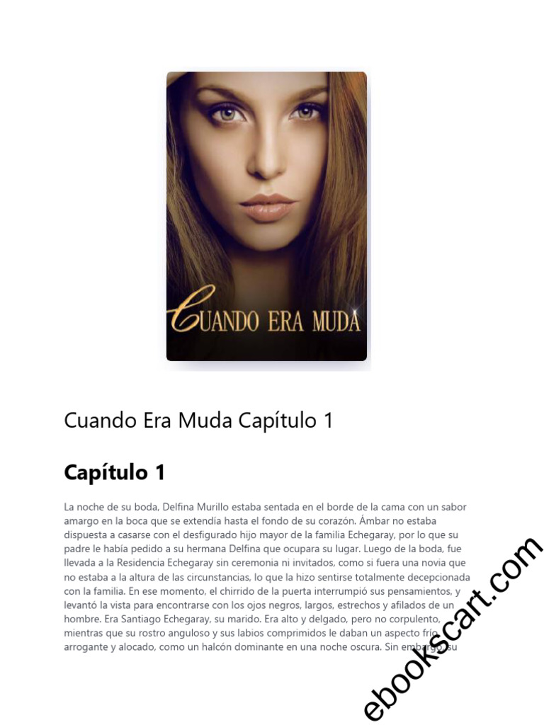 Cuando Era Muda Capítulo 1 20 | PDF