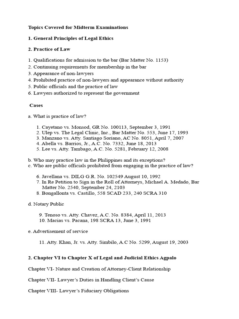 Topics Covered For Midterm Examinations | PDF | Politics