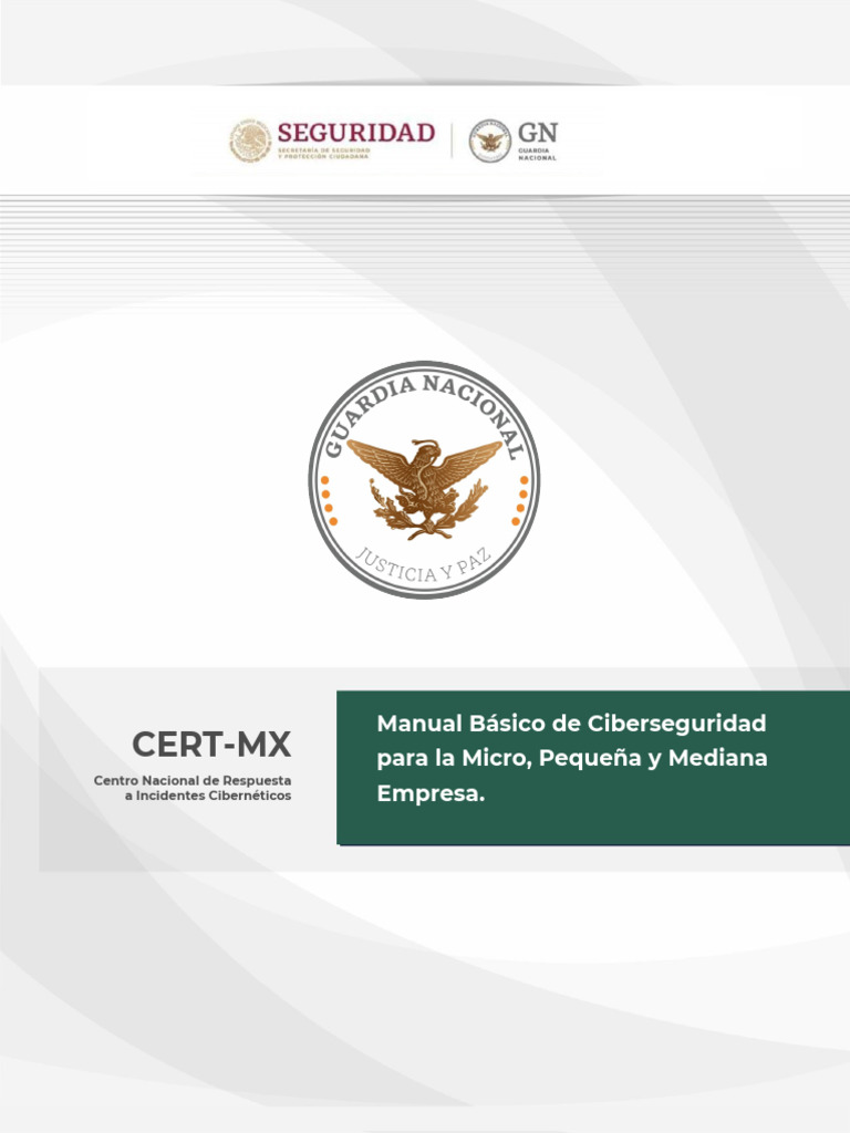 Manual B Sico Ciberseguridad Mipymes 2022 04 07 | PDF | Seguridad | La seguridad informática