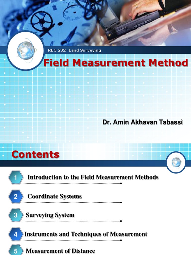 Field Measurement Method | PDF | Surveying | Foot (Unit)