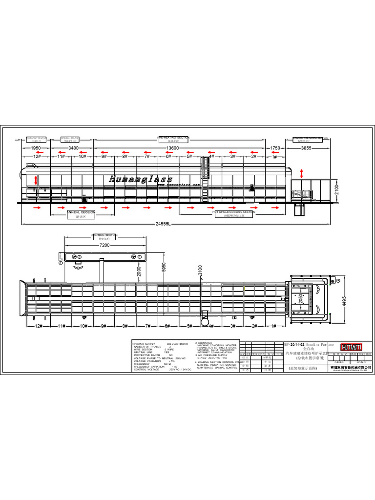 HUMAM Layout of SBF-2014-23 Bending Furnace | PDF