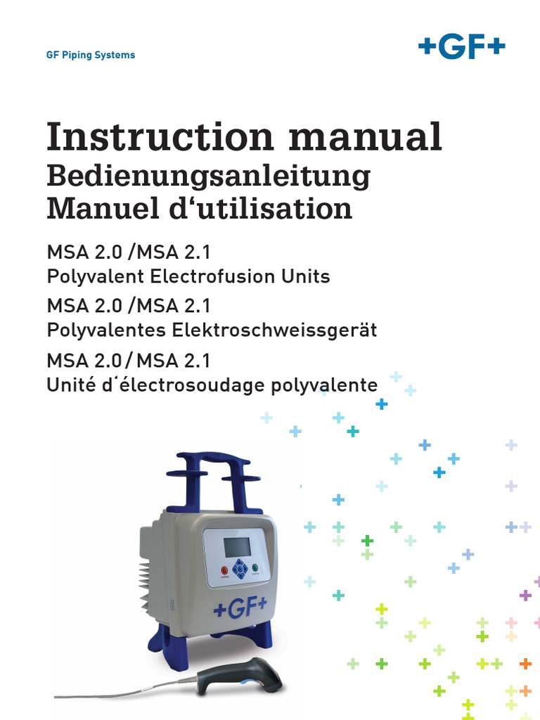 Gfps Instruction Manual Msa 2 Eng de FR | Download Free PDF | Barcode | Image Scanner