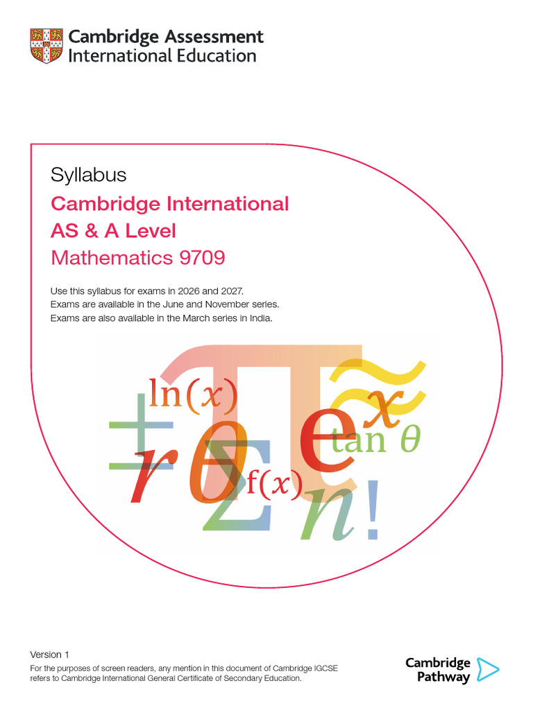 2026 2027 Syllabus | PDF