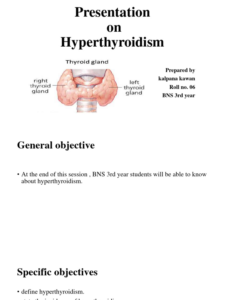 Hyperthyroidism | PDF