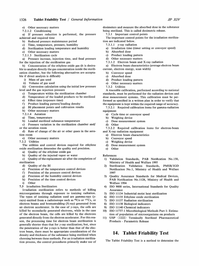 Tablet Friability Test-JP | PDF