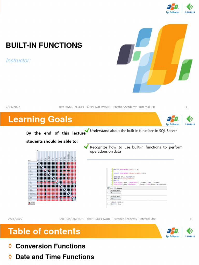 Lecture 6 - Built-In Functions | PDF | Data Type | Computing Lecture 6 - Built-In Functions | PDF | Data Type | Computing