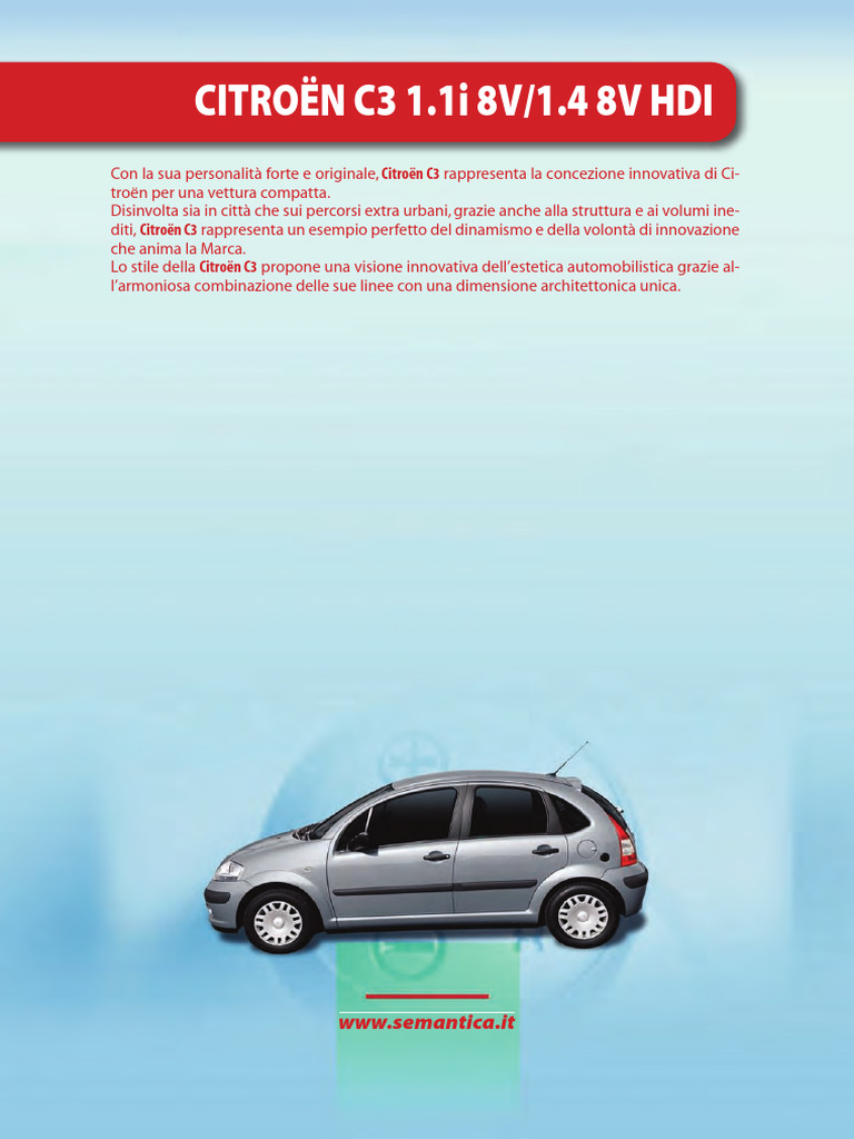 CITROEN C3 Prima Serie | PDF