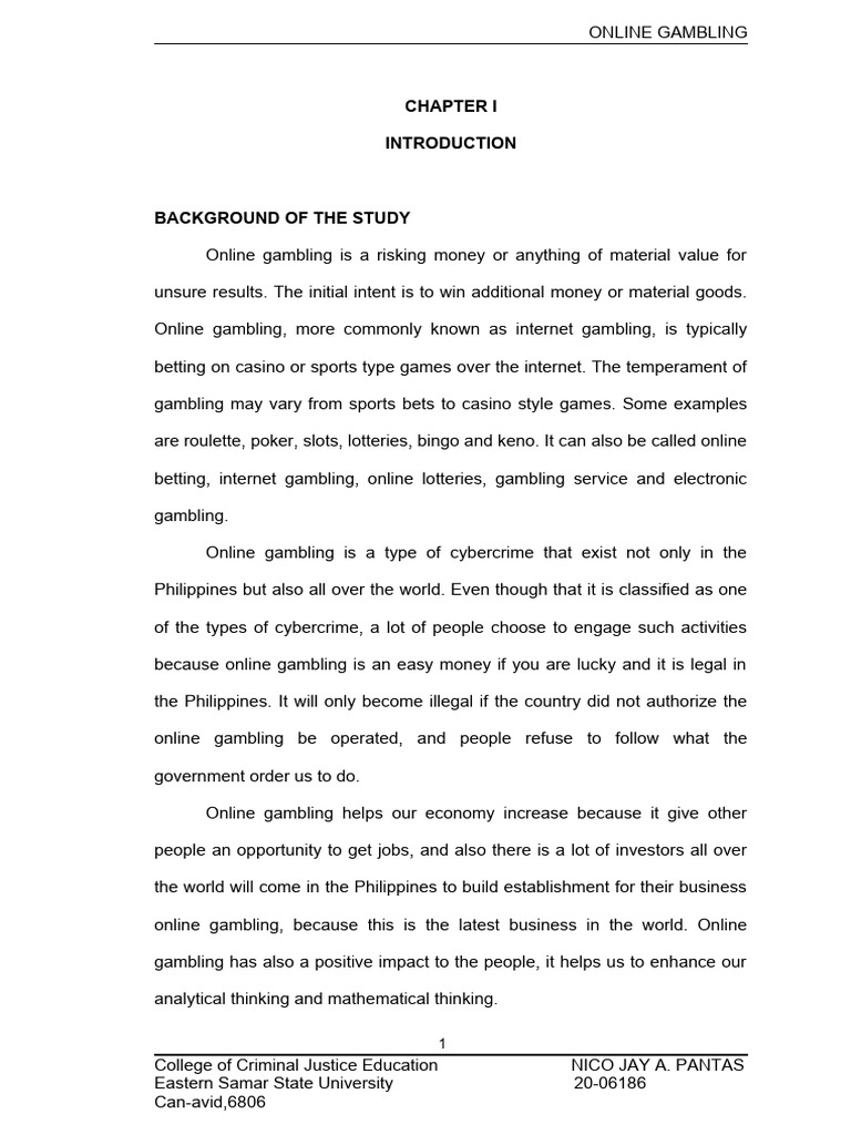 Chapter I Nico - 095215 | PDF