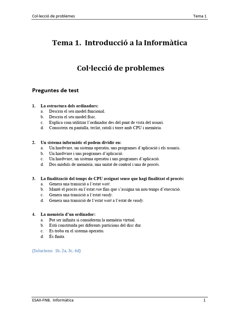 Colec Prob Tema 1 | PDF