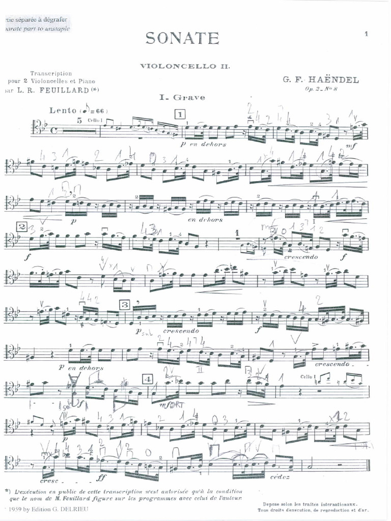 Haendel Trombone 2 Parts | PDF