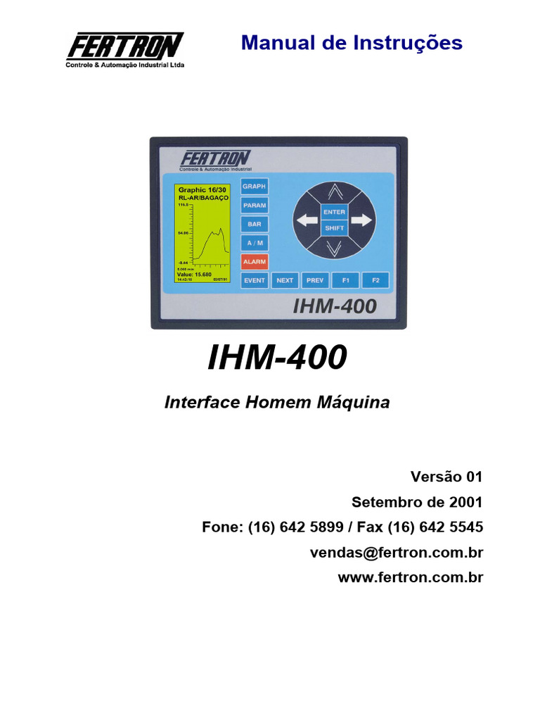 IHM-400 Manual | PDF