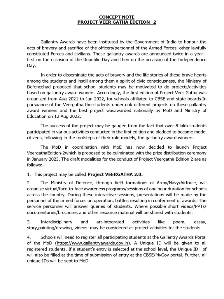 Veer Gatha Project | PDF