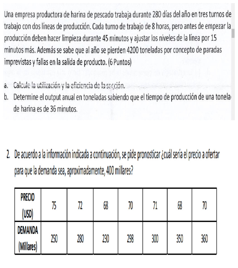 Prob. Capacidad Modelo | PDF