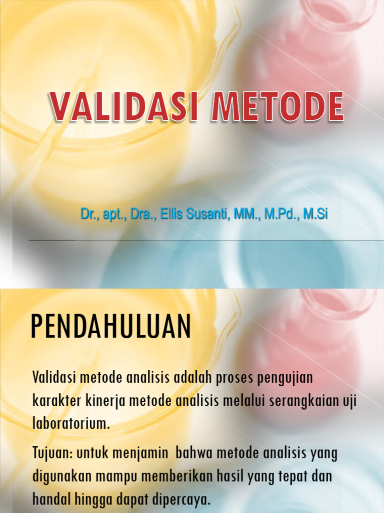 Validasi Metode | PDF