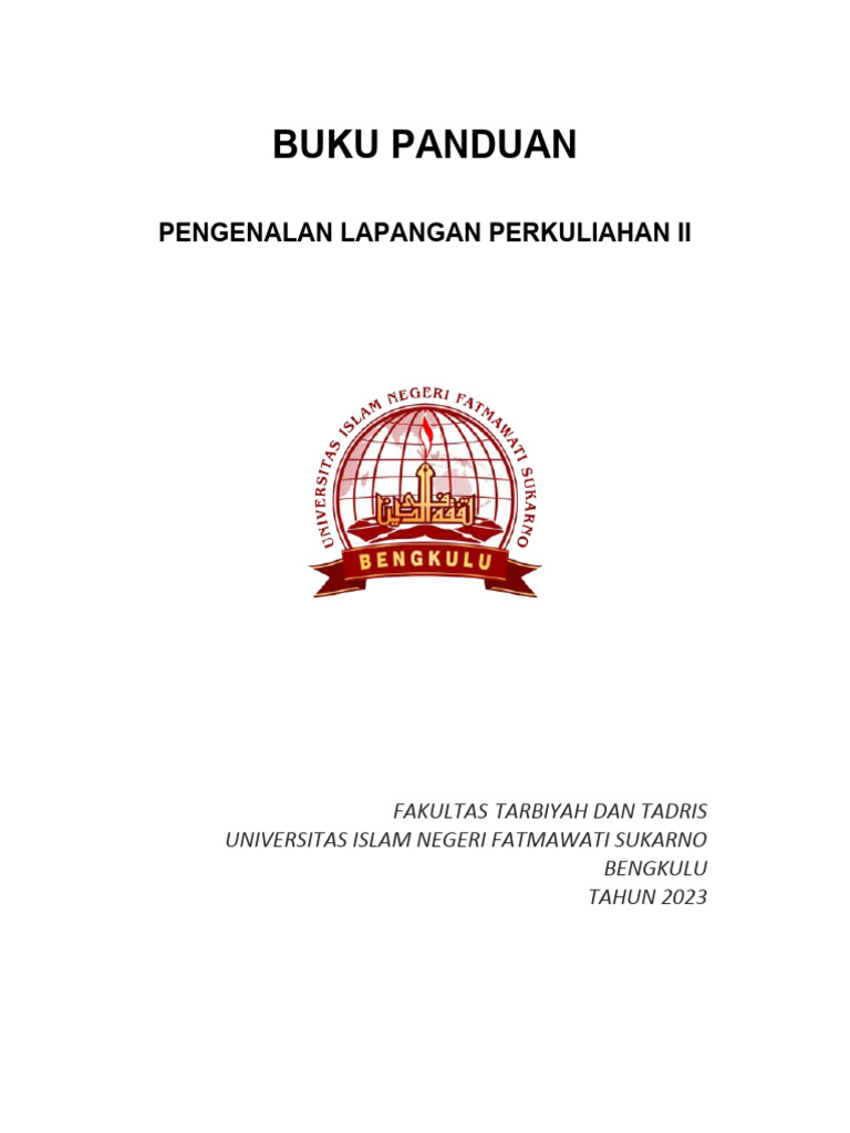 Buku Pedoman PLP II (Uin Fas) Fix | PDF