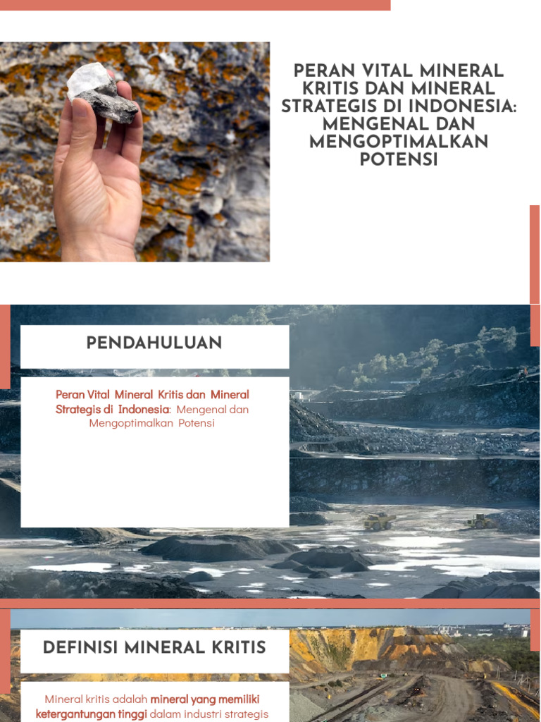 Wepik Peran Vital Mineral Kritis Dan Mineral Strategis Di Indonesia ...
