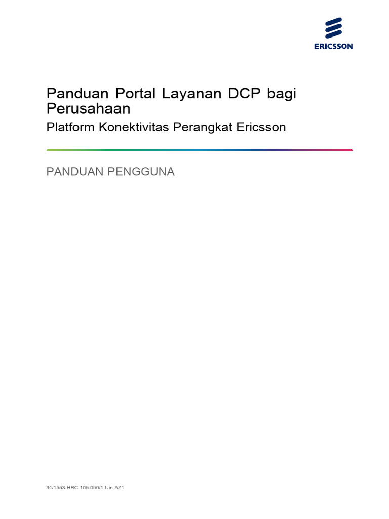DCP Service Portal Enterprise Guide Indonesian | PDF