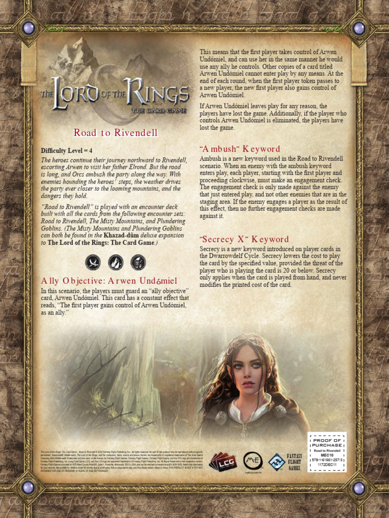 MEC10 - Road To Rivendell | PDF