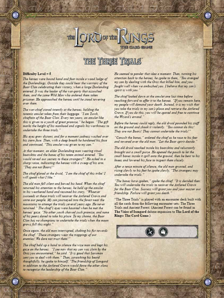 MEC27 - The Three Trials | PDF