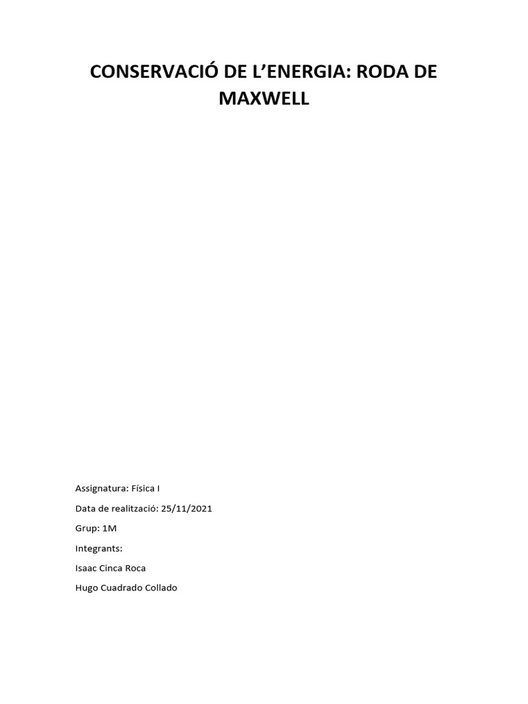 Roda de Maxwell Definitiu | PDF