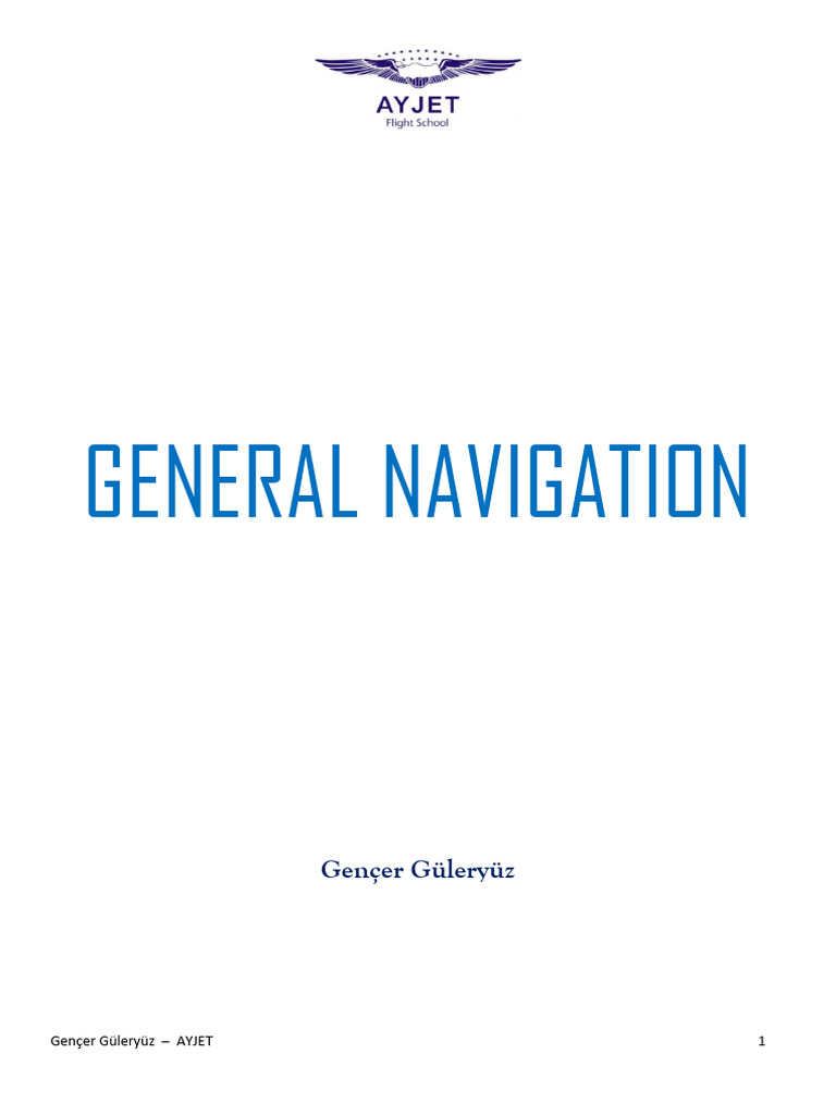 General Navigation - Learning Objectives - 27.05.2014 (3809) | PDF
