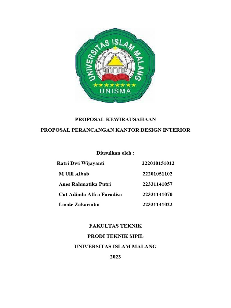 Kwu Proposal 1 | PDF