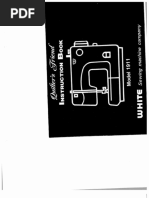 Singer 4562 Owners Manual | PDF | Sewing Machine | Sewing