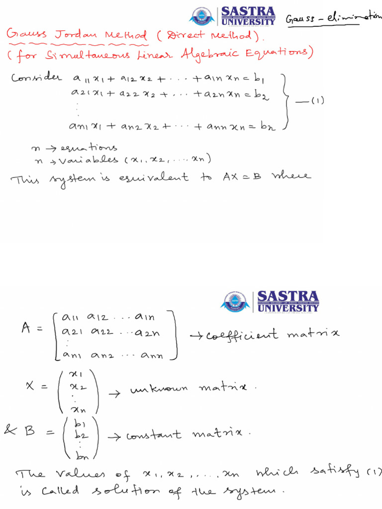 17-04-2021 Gauss Seidel Method and Newton Raphson Method | PDF