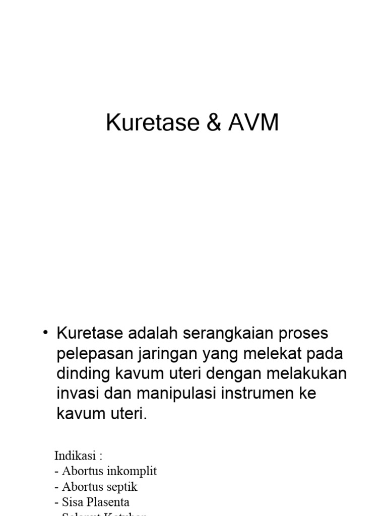 Kuretase 7 Avm | PDF