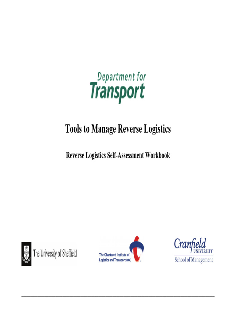 Reverse Logistics Toolkit | PDF