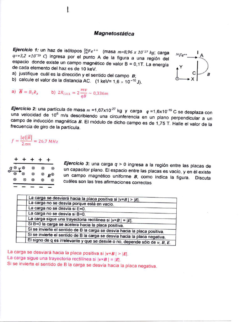 Guia Magnetostatica | PDF
