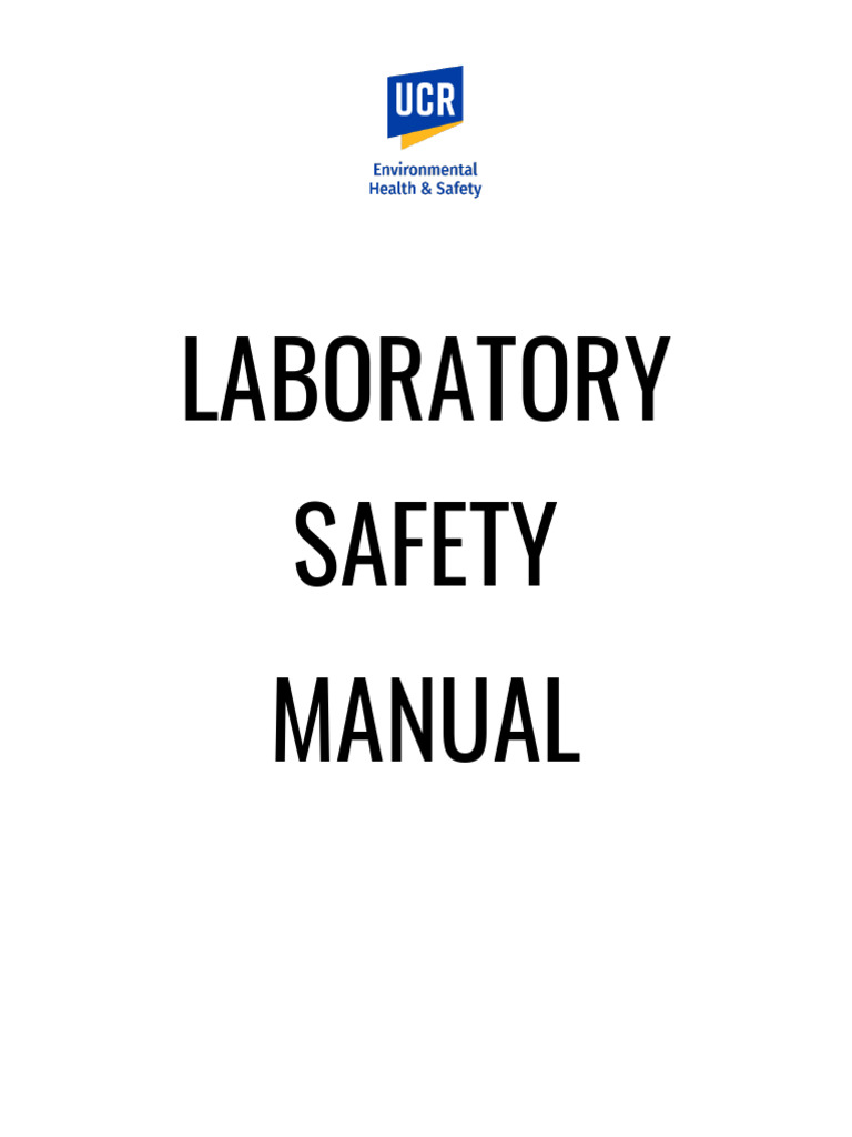 Laboratory Laboratorysafetymanual | PDF