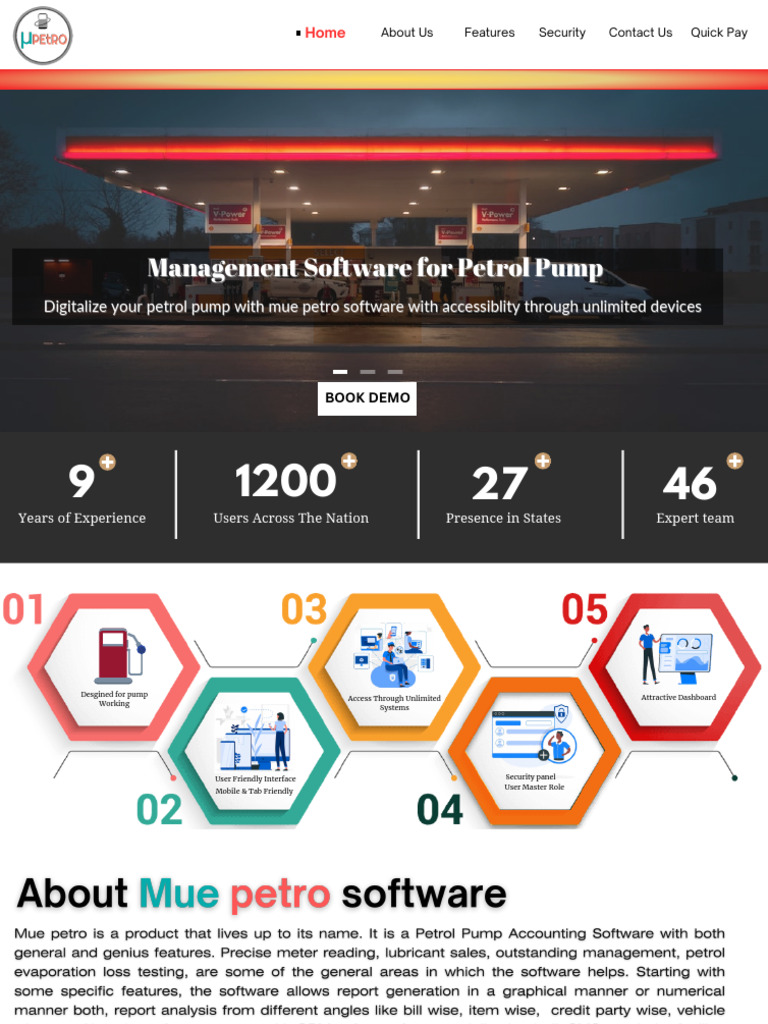 Mue Petro Website Content | PDF