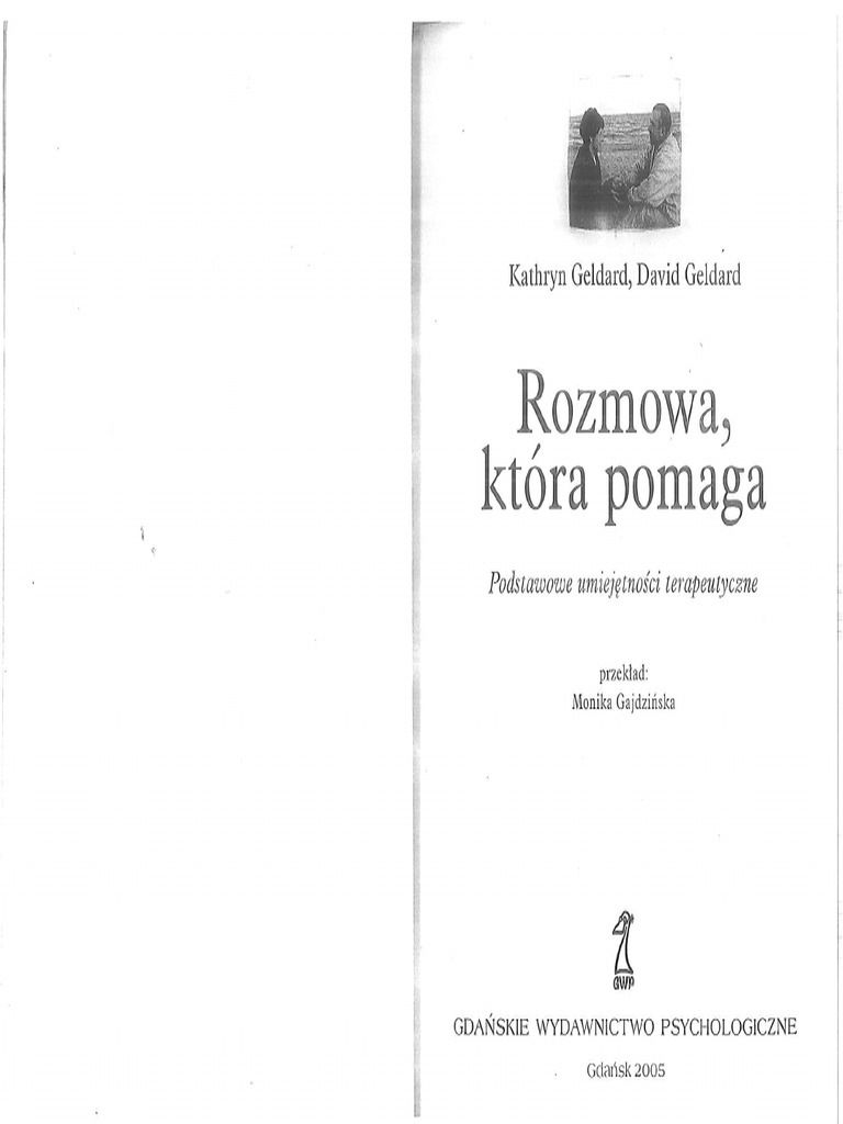 Geldard K. I D. - Rozmowa, Która Pomaga | PDF