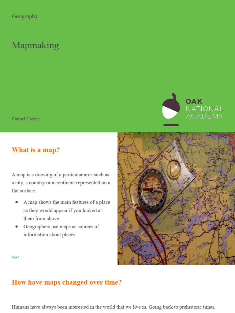 Geography - Year 7 - Unit 1 - Lesson 1 - Presentation | PDF