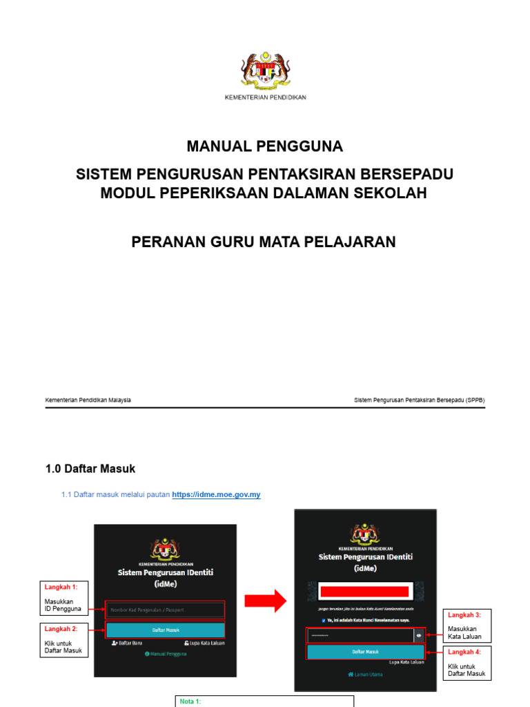 Manual Peranan Guru Mata Pelajaran | PDF