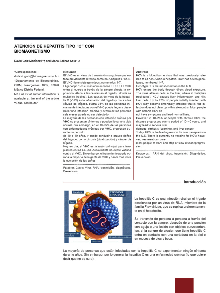 Caso Clínico Hepatitis C (2016) | Descargar gratis PDF | Hepatitis C ...