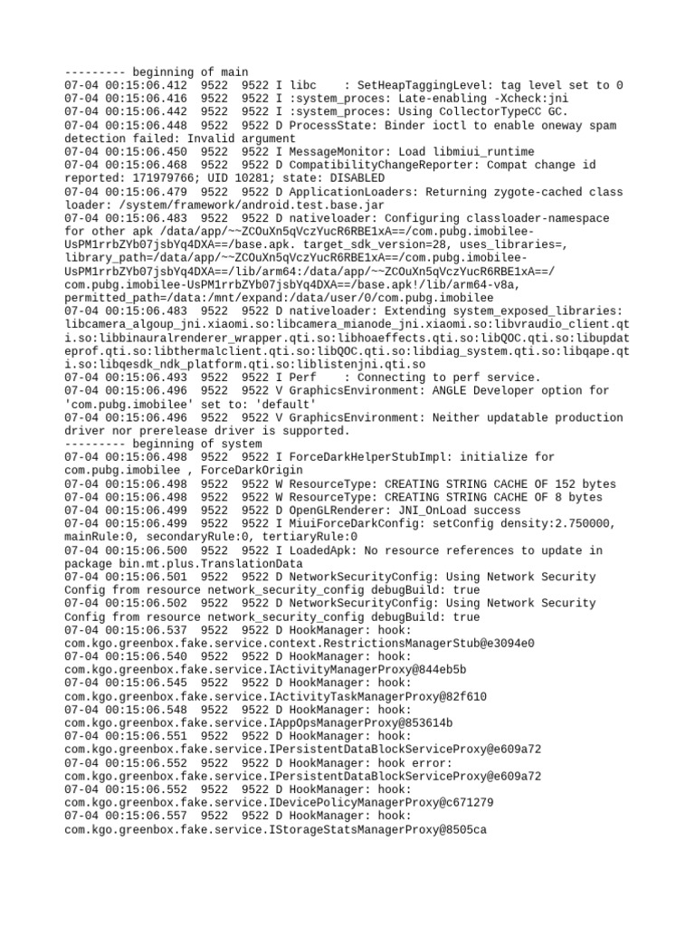 PUBG iMobilee XML Data Analysis | PDF | Software Engineering | Computing