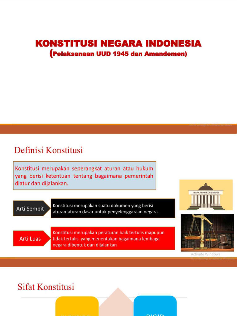 Konstitusi | PDF