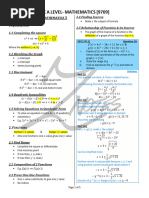 AS-Level Physics ZNotes | PDF | Momentum | Force